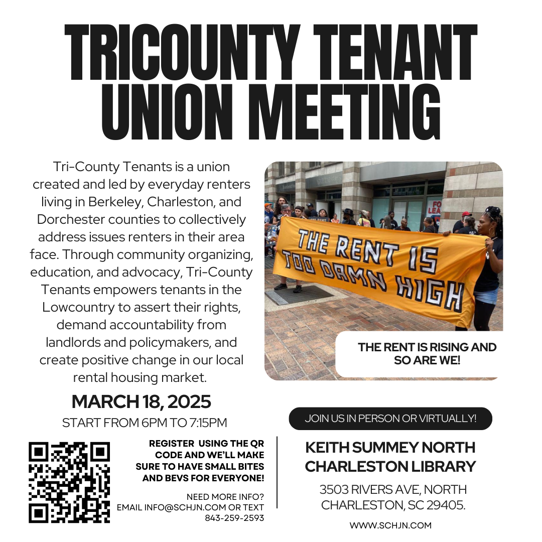 Tricounty Tenant Union Monthly Meeting | Southern Vision Alliance PowerBase